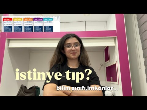 İstinye üniversitesi tıp fakültesi-bilim sınıfı hakkındaki HER ŞEY! #yks26 