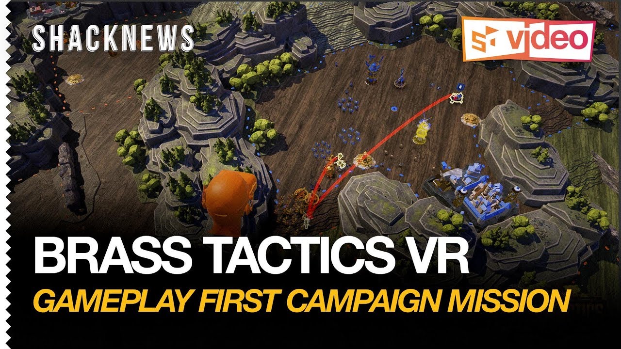 Brass Tactics VR Gameplay - First Campaign Mission - YouTube