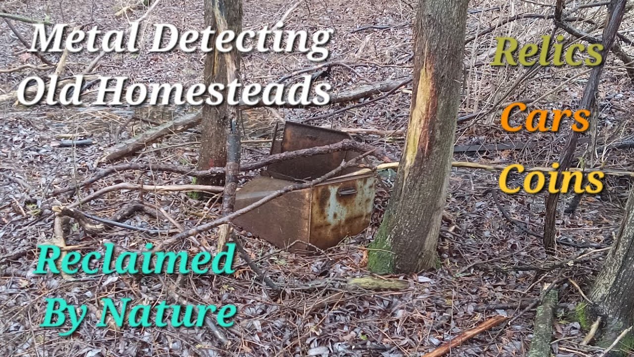 Metal Detecting Where People Once Lived - YouTube