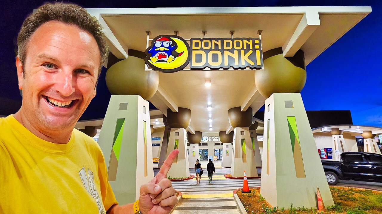 Inside the BIGGEST JAPANESE SUPERMARKET in the USA - Don Don Donki Guam ...