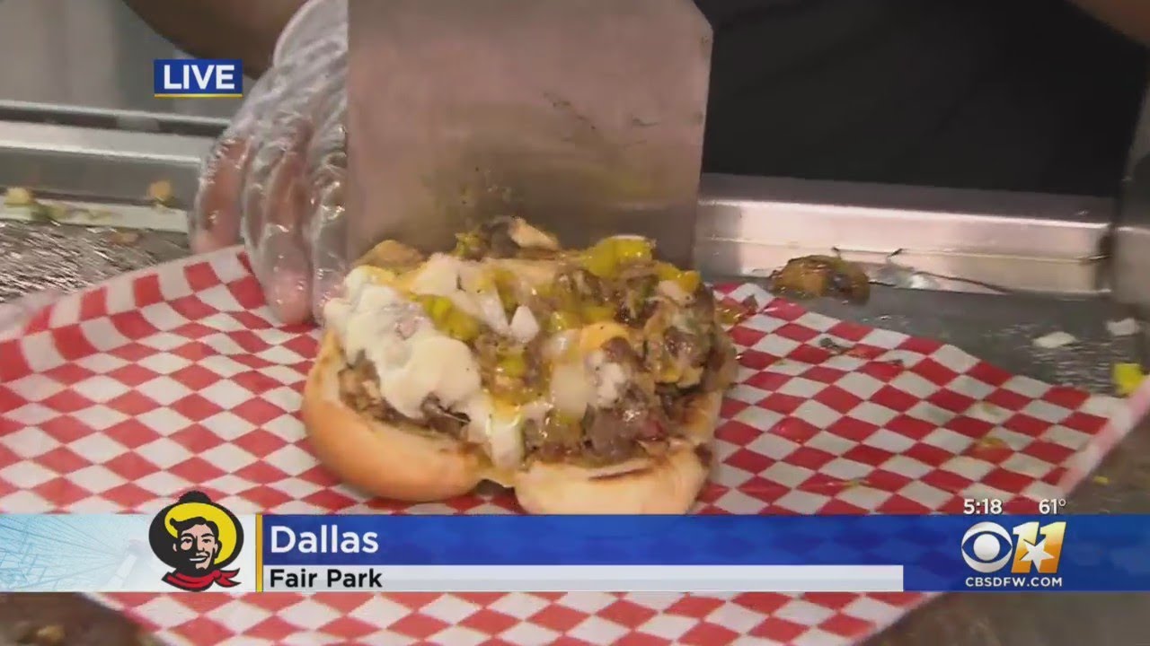 Variety Of Food Available At State Fair Concessions - YouTube