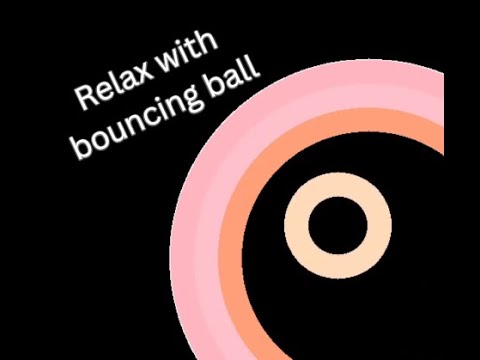 Ball bouncing simulation for relaxation 🌊 #bouncingball #satisfyingasmr ...