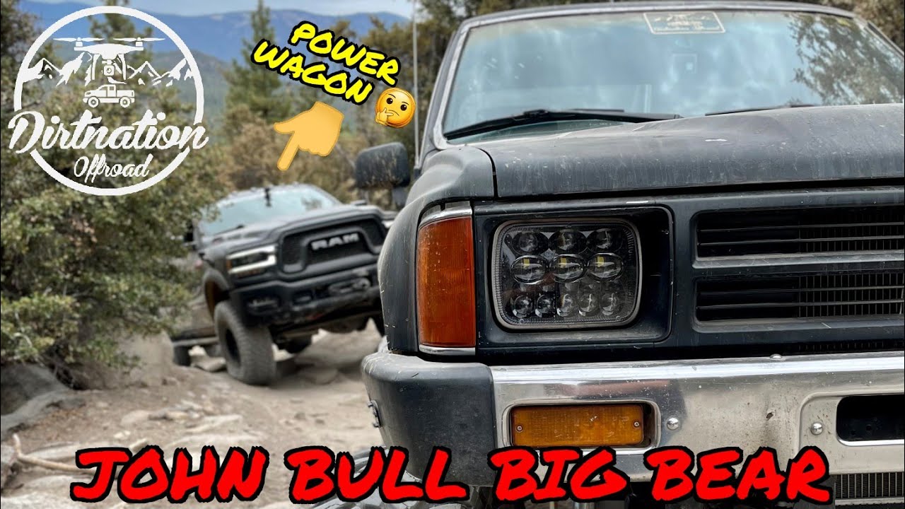 We Brought a Ram Power Wagon to John Bull! Hardlines Party in Big Bear ...