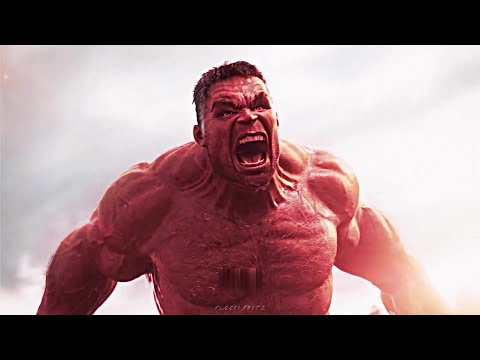Hulk Attitude Status 🔥😈 | Red Hulk Edit | Thor Vs Hulk | Whatsapp status | 4K #marvel