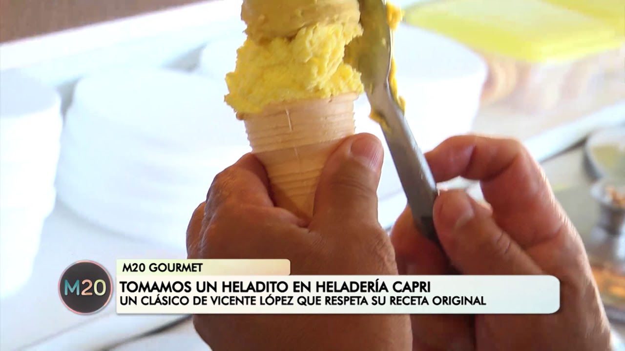 Tomamos un heladito en "Heladería Capri" - M20 Gourmet - YouTube