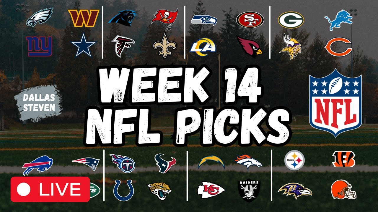 Week 14 NFL Picks & Predictions LIVE (Shorts) - YouTube