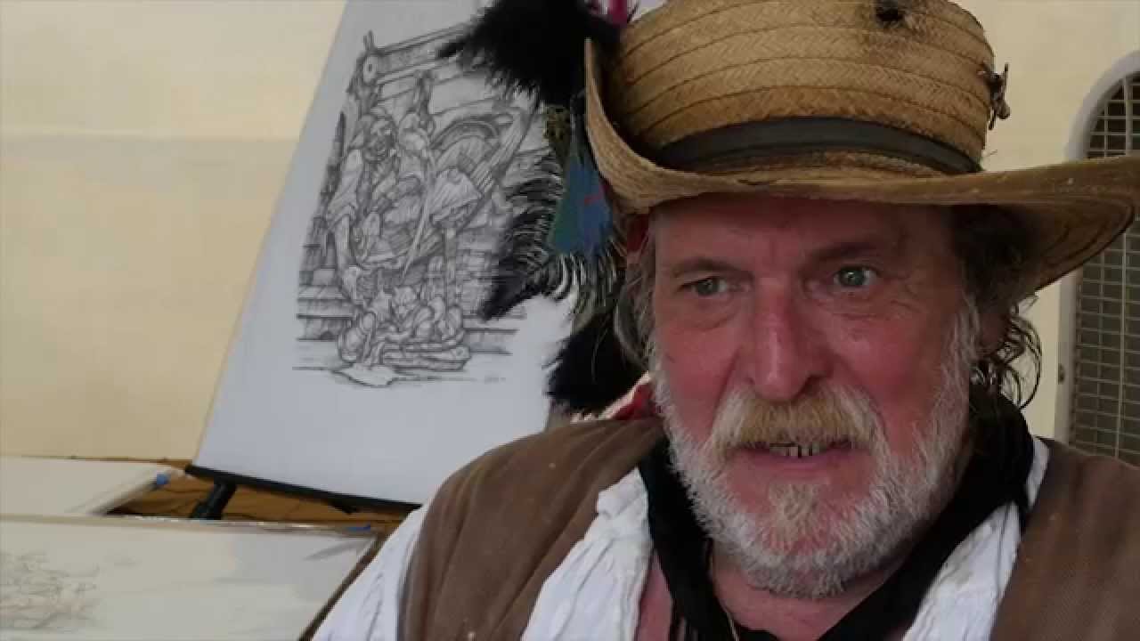 Pirate Artist Michael Noles - YouTube