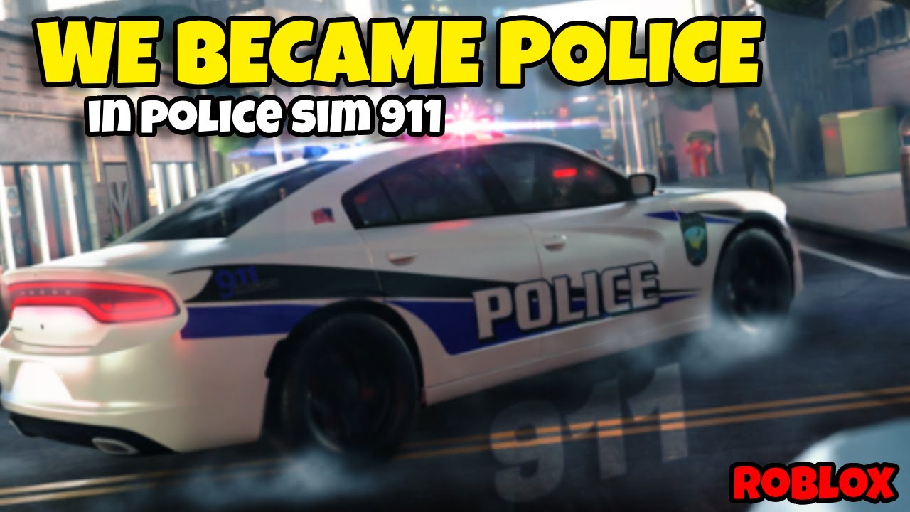 We Became Police Officers In Roblox!! #roblox - YouTube
