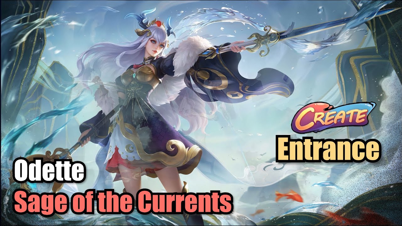 Odette Skin Sage of the Currents Skin Create Entrance (Upscale 4K ...