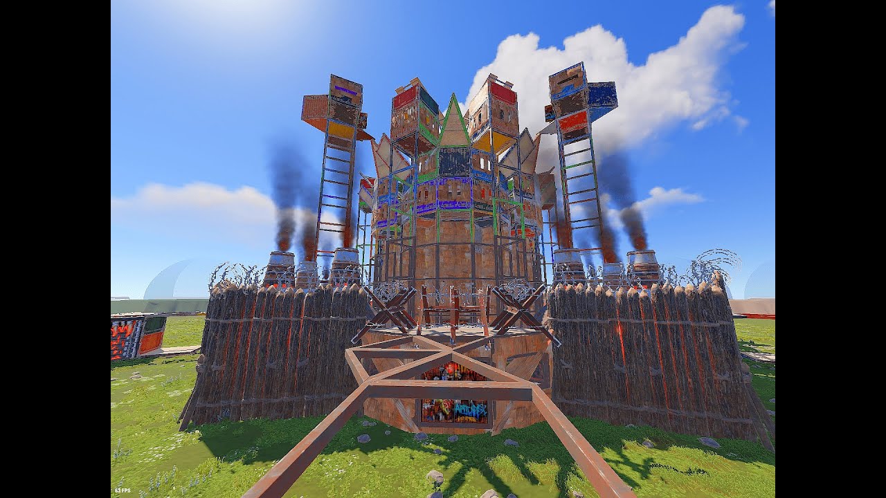 8 man EGG Base Showcase - Open Core - Mountain Roof - Tac Towers - YouTube