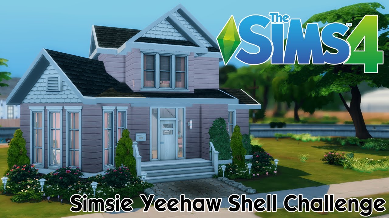 SPEED BUILD // Simsie Yeehaw Shell Challenge - YouTube
