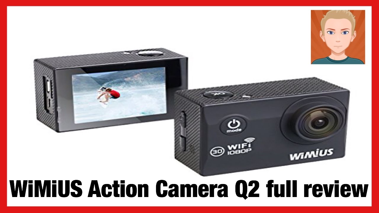 WiMiUS Action Camera Q2 Full Review!!! - YouTube
