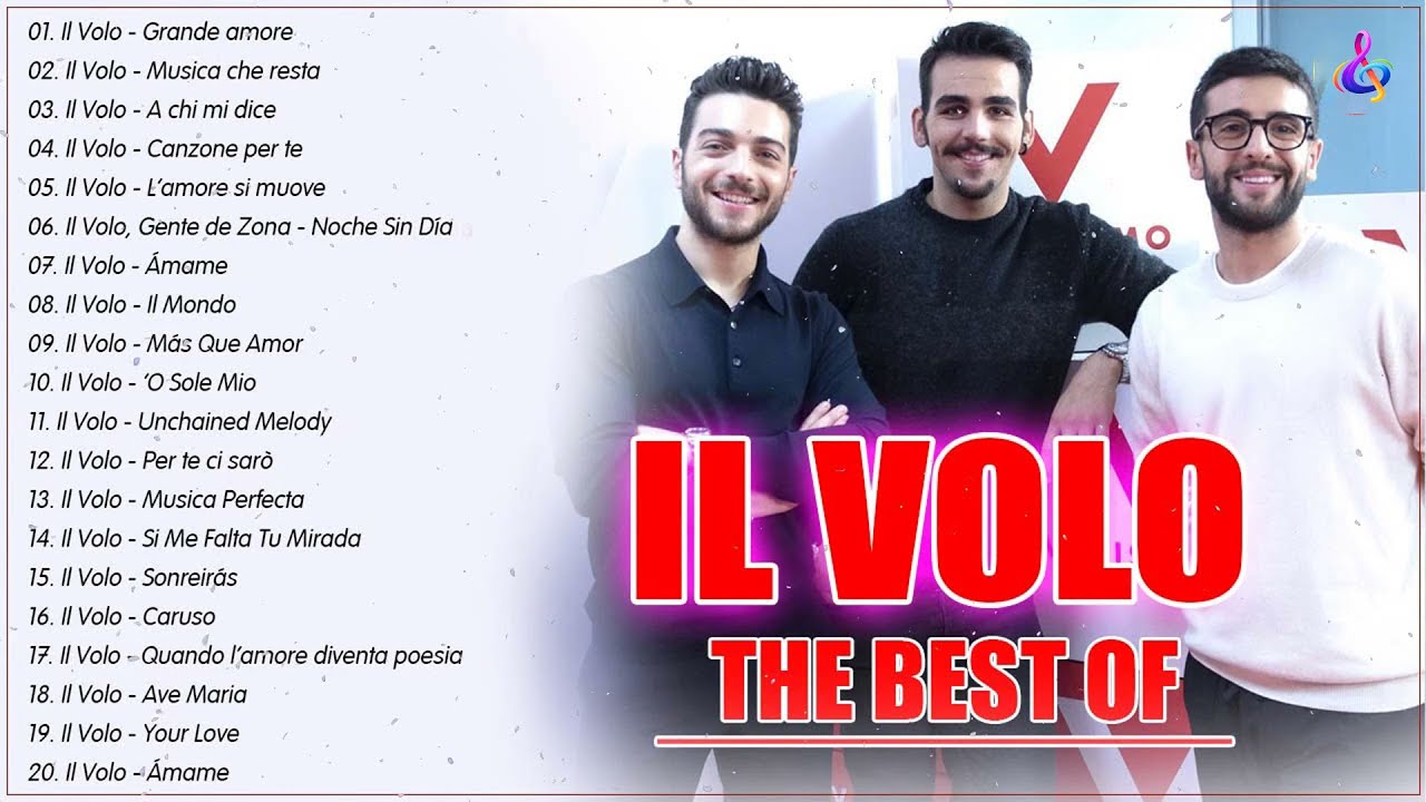 IL VOLO SUPER MIX - CLASSIFICA IL VOLO CANZONI FAMOSE - IL VOLO ...