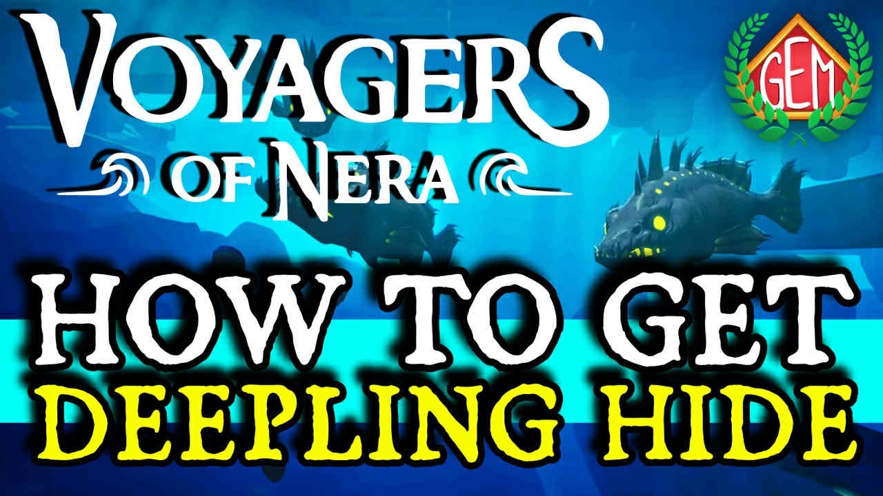 Voyagers of Nera How to Get Deepling Hide - YouTube