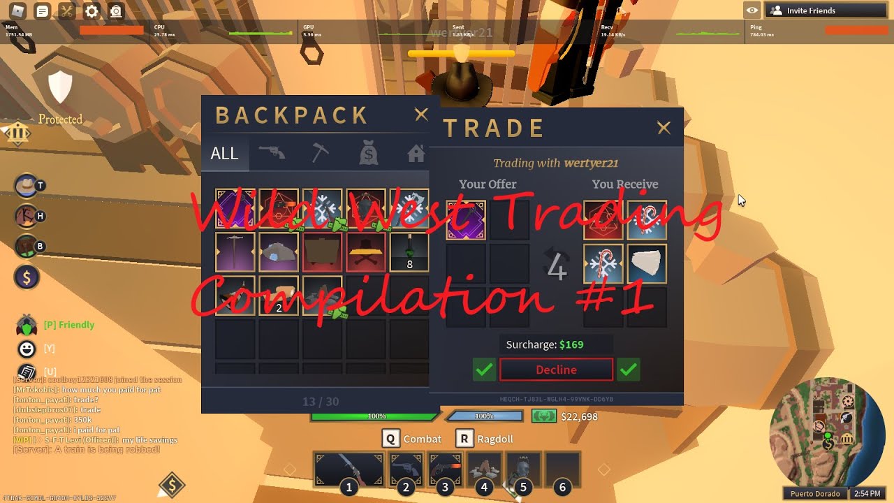 Wild West Trading compilation #1 - YouTube