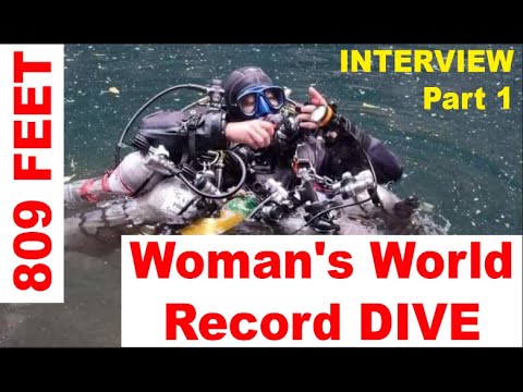 Karen van den Oever Sets New Women's Cave Diving Record | Full ...