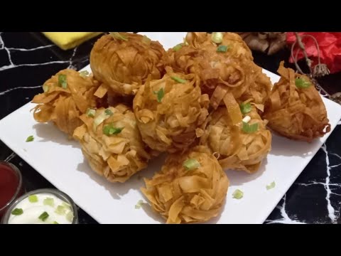 Crispy Thread Aloo Recipe | Easy Thread Potato Snacks |Thread potato ...