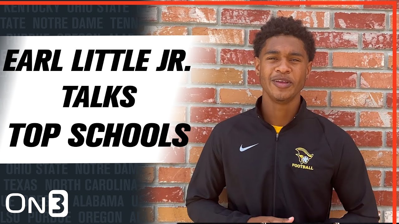 4-Star DB Earl Little, Jr. Sets Commitment Date and Talks Top Schools ...