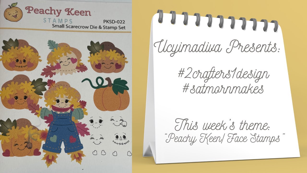 Saturday Morning Crafting #2crafters1design #satmornmakes - YouTube