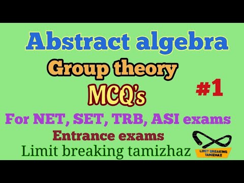 Group theory MCQ | For competitive exams | Detailed solution | Limit ...