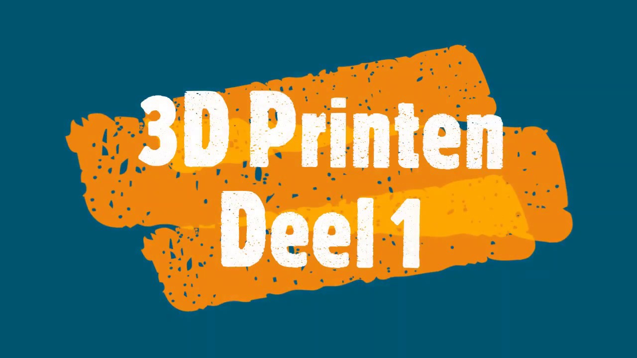 3D Printen Deel 1 Wat is 3D printen en hoe werkt het? - YouTube