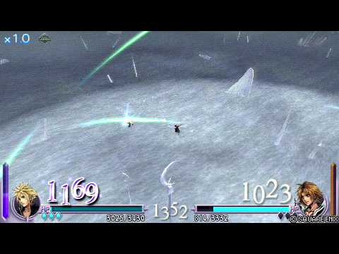 DISSIDIA FINAL FANTASY GAMEPLAY (CLOUD VS TIDUS) - YouTube