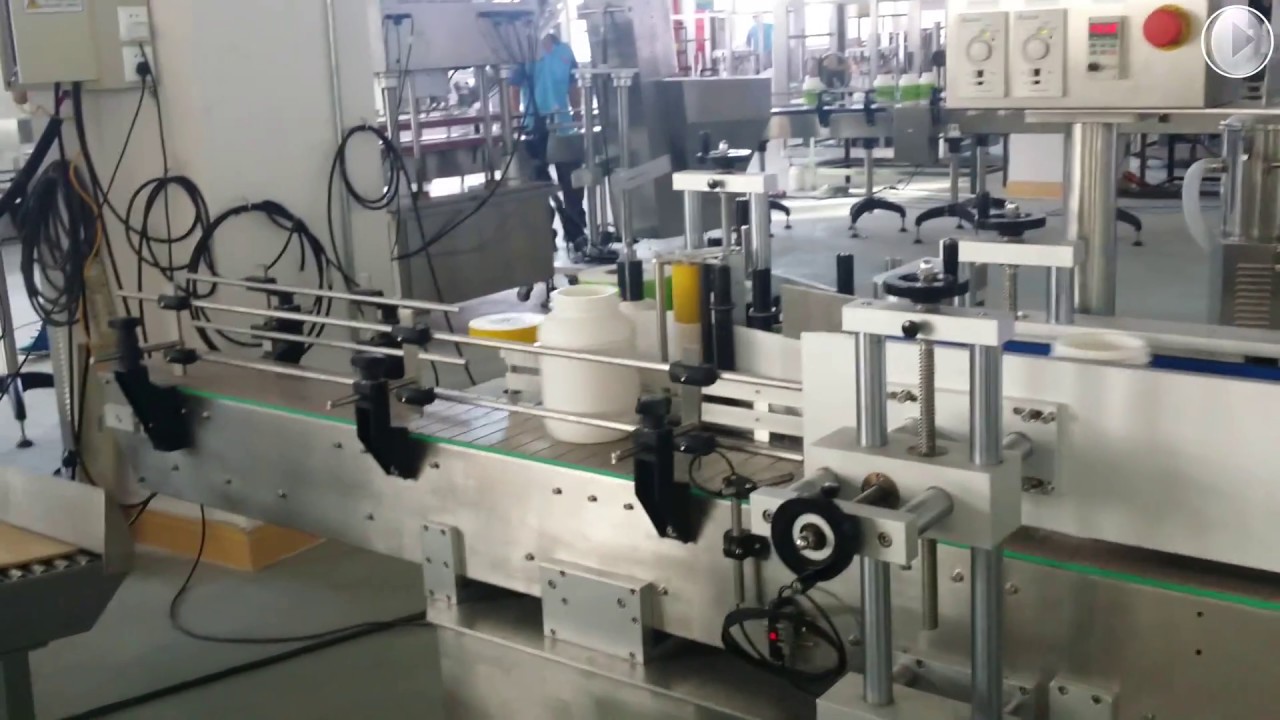 Plastic bottle Nutrition Protein powder filling packing line, with ...