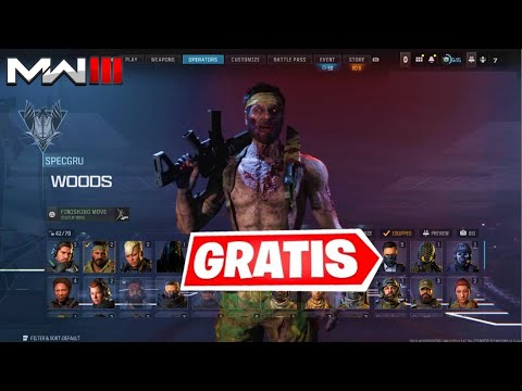 CONSIGUE NUEVA SKIN WOODS ZOMBIE GRATIS WARZONE 3 MW3 🔥NUEVAS SKINS ...