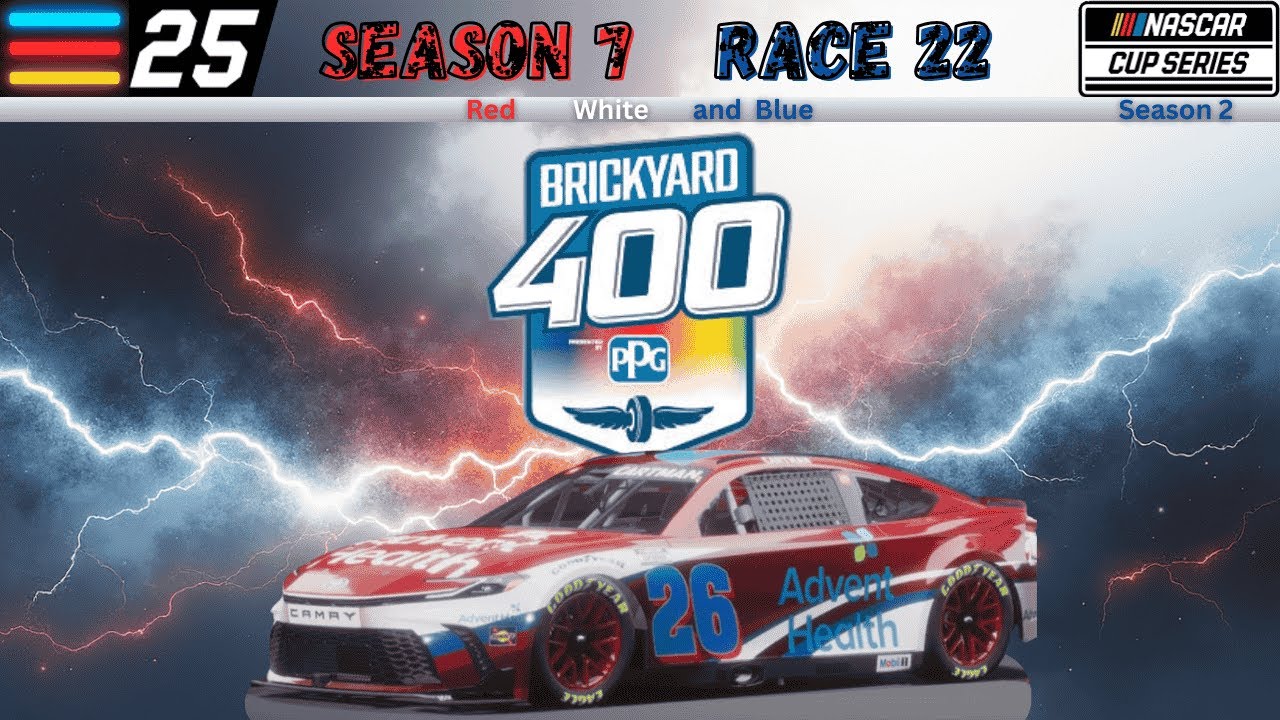 NASCAR 25 | Career | Cup Series | Season 2 | Race 22 | Indianapolis ...