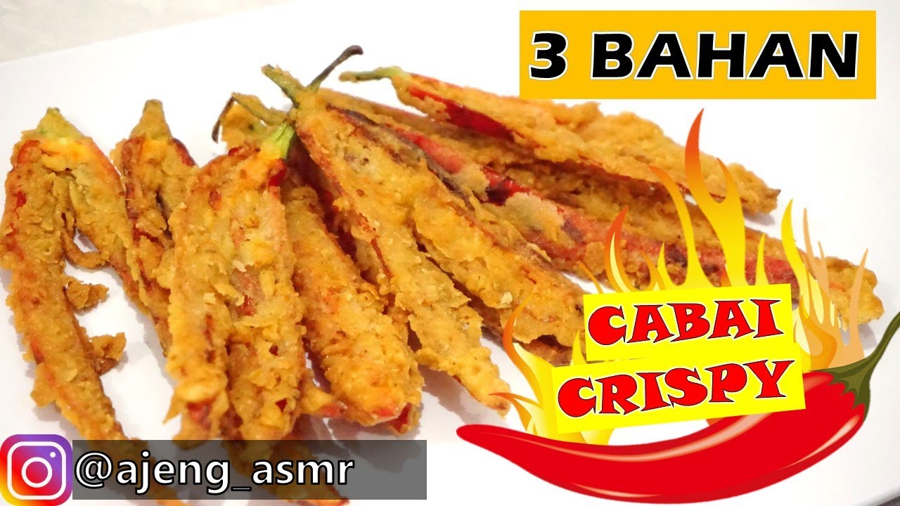 CARA MEMBUAT CABE GORENG CRISPY KOREA, Resep Cabai Crispy Mudah Simpel ...