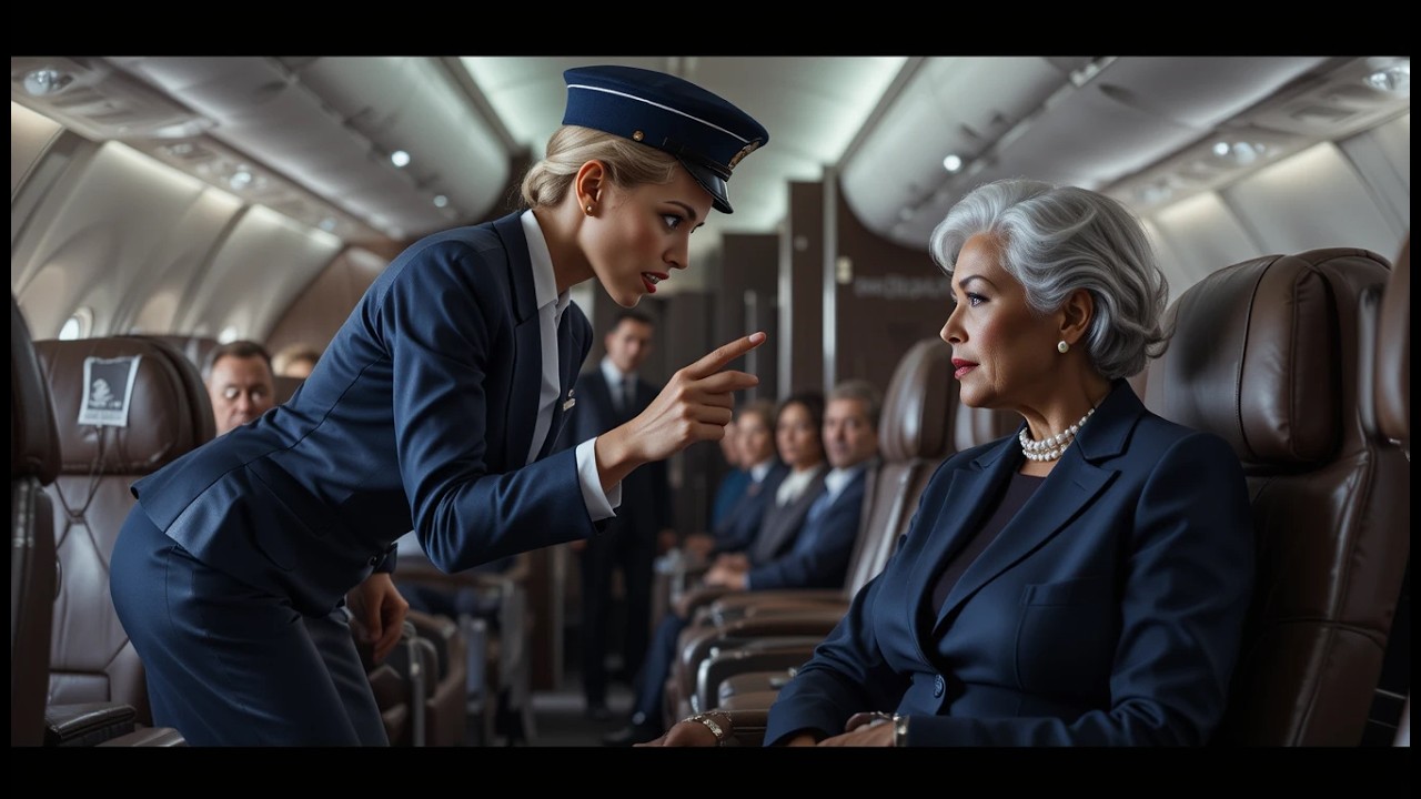 "Elderly Woman Denied First Class by Angry Attendant, But Her ...