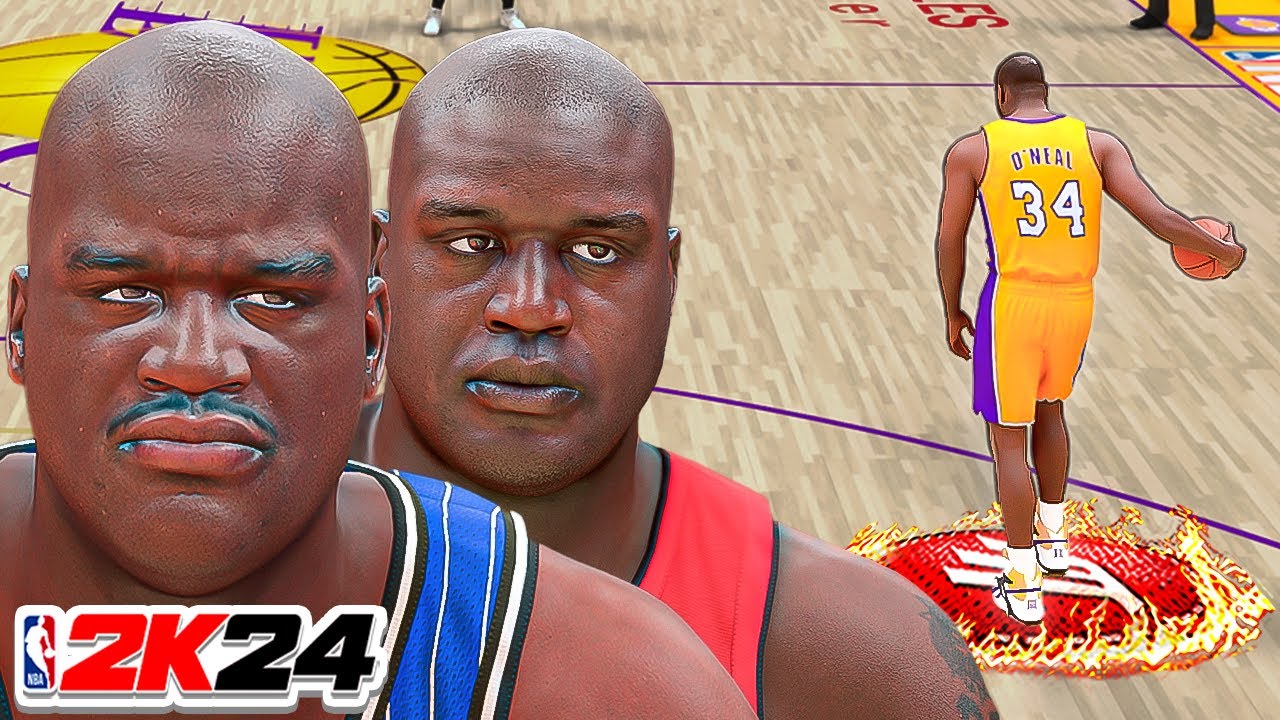 Bullying Everyone W/ EVERY Shaq In NBA 2k24 Play Now Online - YouTube