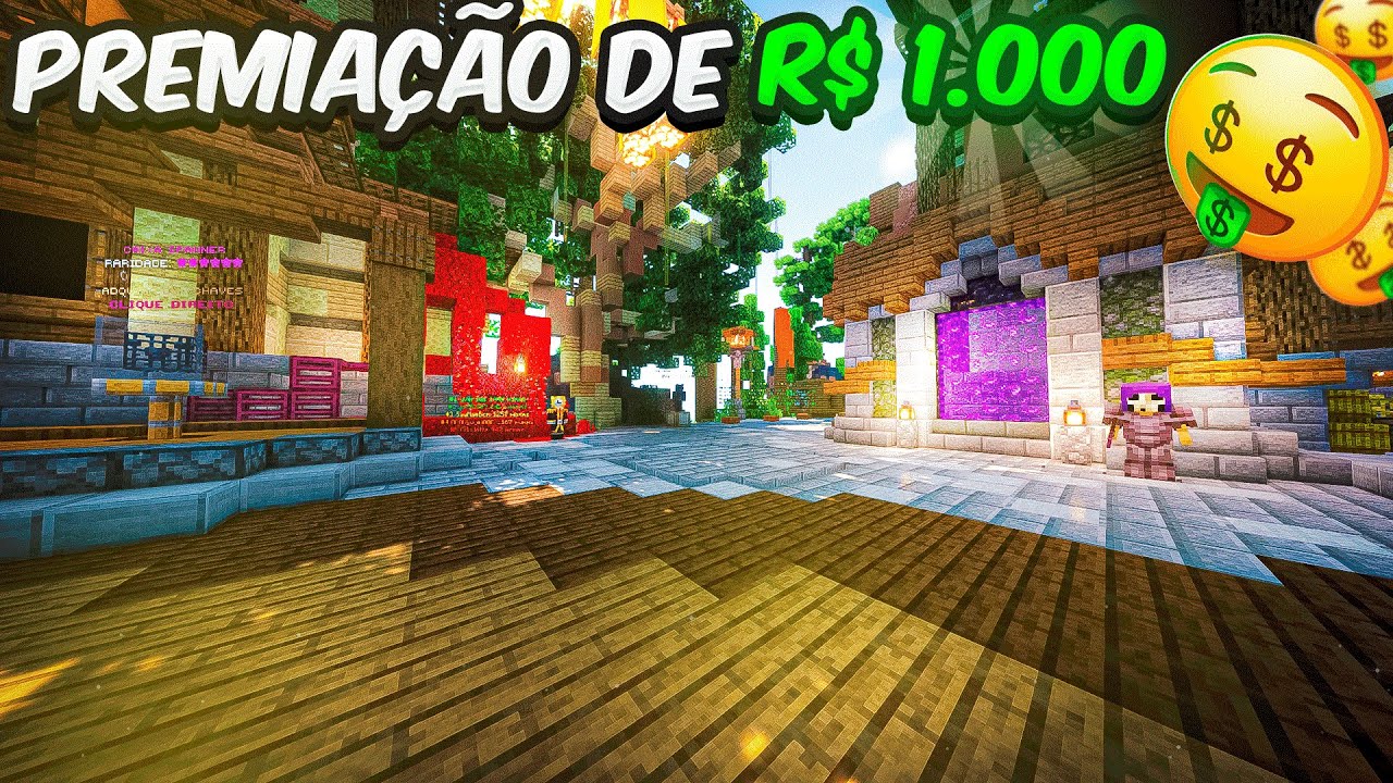 NOVO SERVER de FACTIONS OP com VIP FREE & PREMIAÇÃO no PIX??! - YouTube