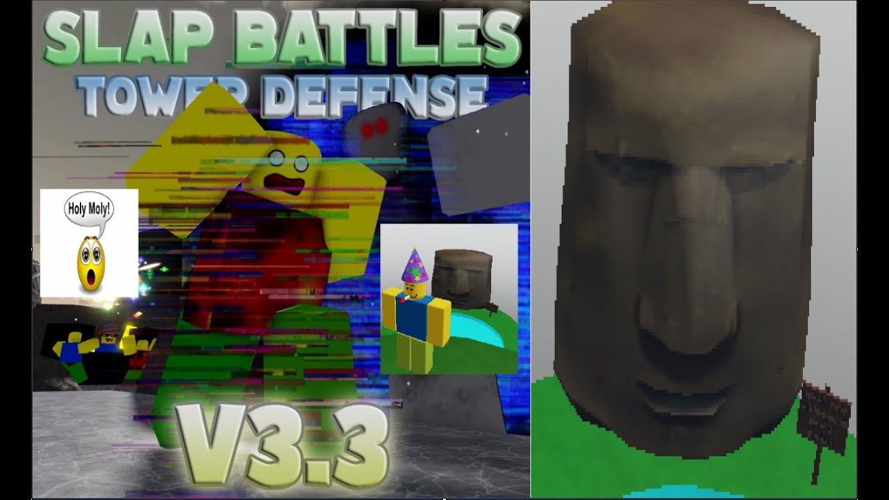 Roblox Slap Battles Tower Defense | V3.3 Update | Showcasing all the 3 ...