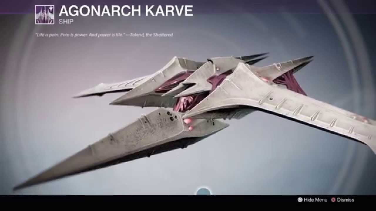 Destiny 2.0 - Ship Collection Kiosk (The Taken King) - YouTube