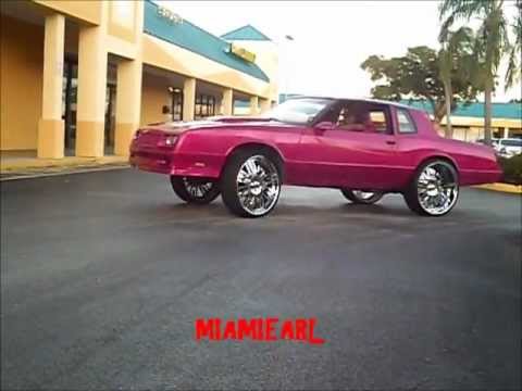 Pink Monte Carlo SS on 26" Forgiato Ovale - YouTube