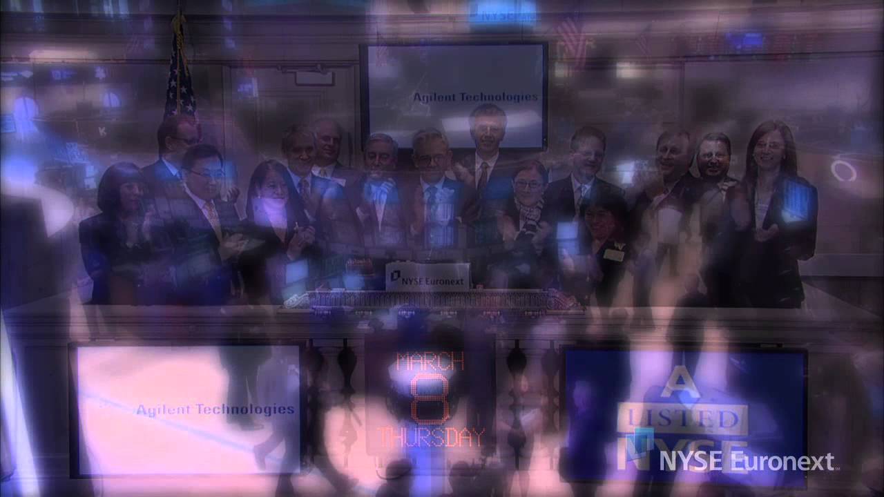Agilent Technologies Visits the NYSE rings the NYSE Opening Bell - YouTube
