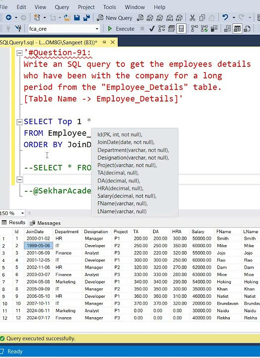 Sql Interview Question 91 Sql Mysql Oracle Interview Shorts Reels Coding