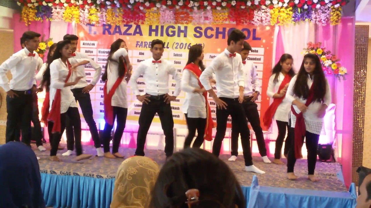 T raza high school .....ure jab jab julfe terii(couple dance ...