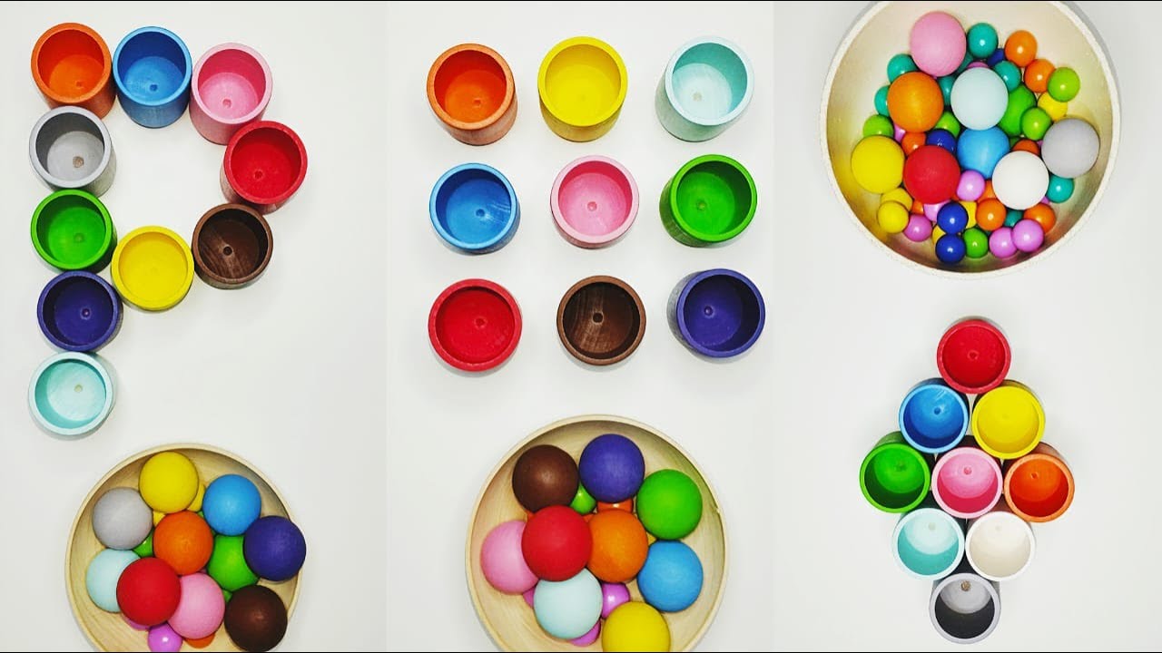 Satisfying Color Sorting - YouTube