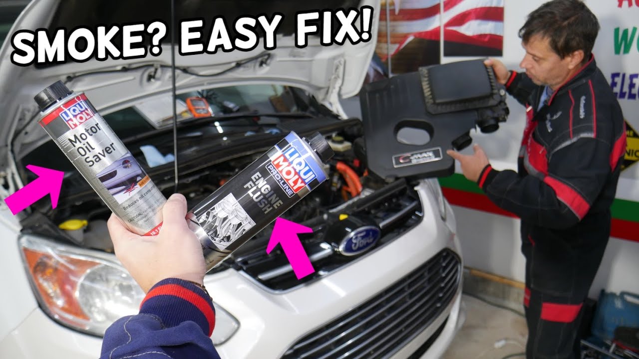 WHY CAR HAS WHITE SMOKE BLUE SMOKE BLACK SMOKE FROM EXHAUST FORD C-MAX ...