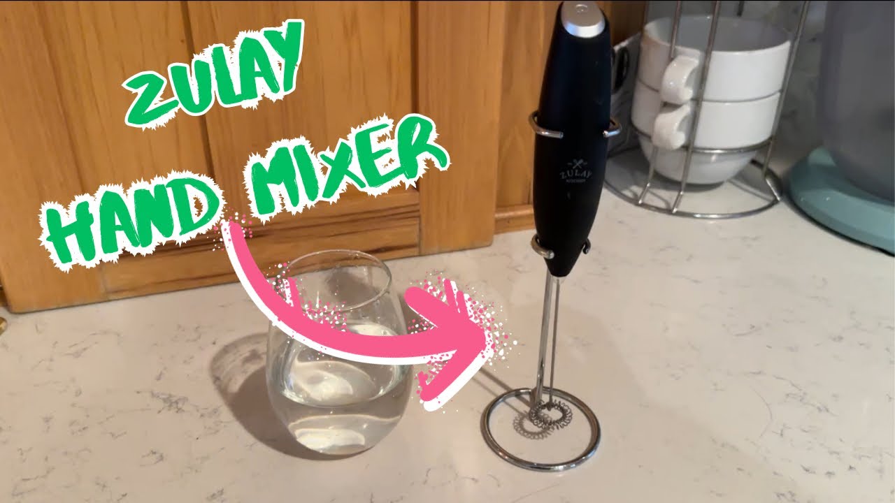 The Zulay Hand Mixer: Your Key to Perfect Kitchen Efficiency - YouTube