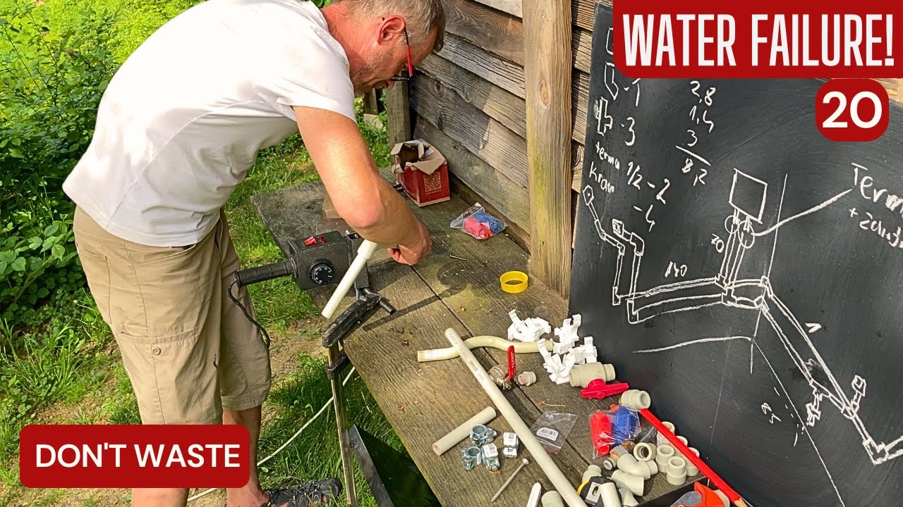 Water failure! I welded PP pipes - it's not difficult! | Don't Waste ...