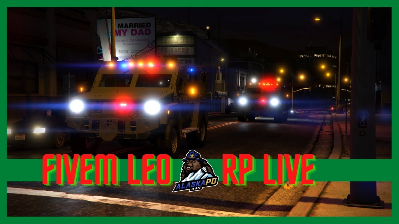 FiveM LEO Roleplay LIVE || AlaskaPD - YouTube