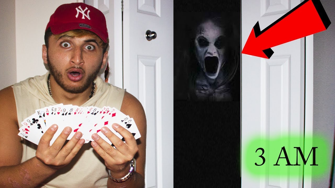(GONE WRONG) PLAYING THE CARD GAME RITUAL AT 3 AM!! *this is why ...