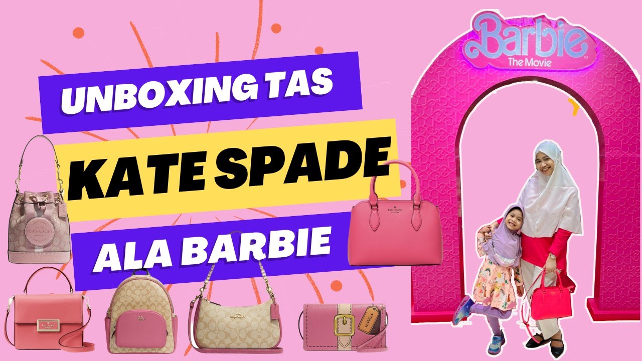 UNBOXING TAS KATE SPADE ALA BARBIE !!! BELI DI ONLINE STORE OFFICIAL ...