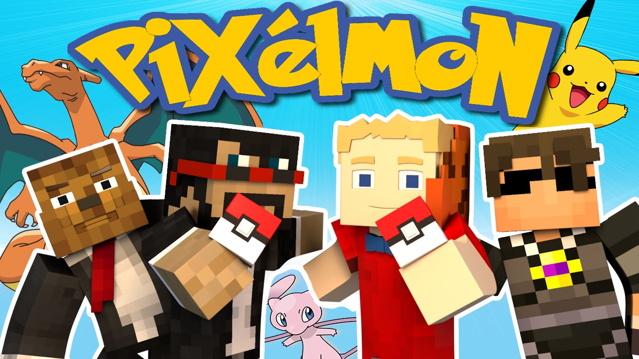 PIXELMON TOURNAMENT - W/ SkyDoesMinecraft, CaptainSparklez And JeromeASF - YouTube