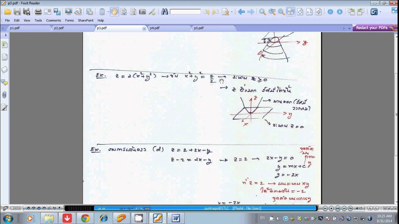 Engineering KMITL: MATH III : Series1 Multivariable Function - YouTube