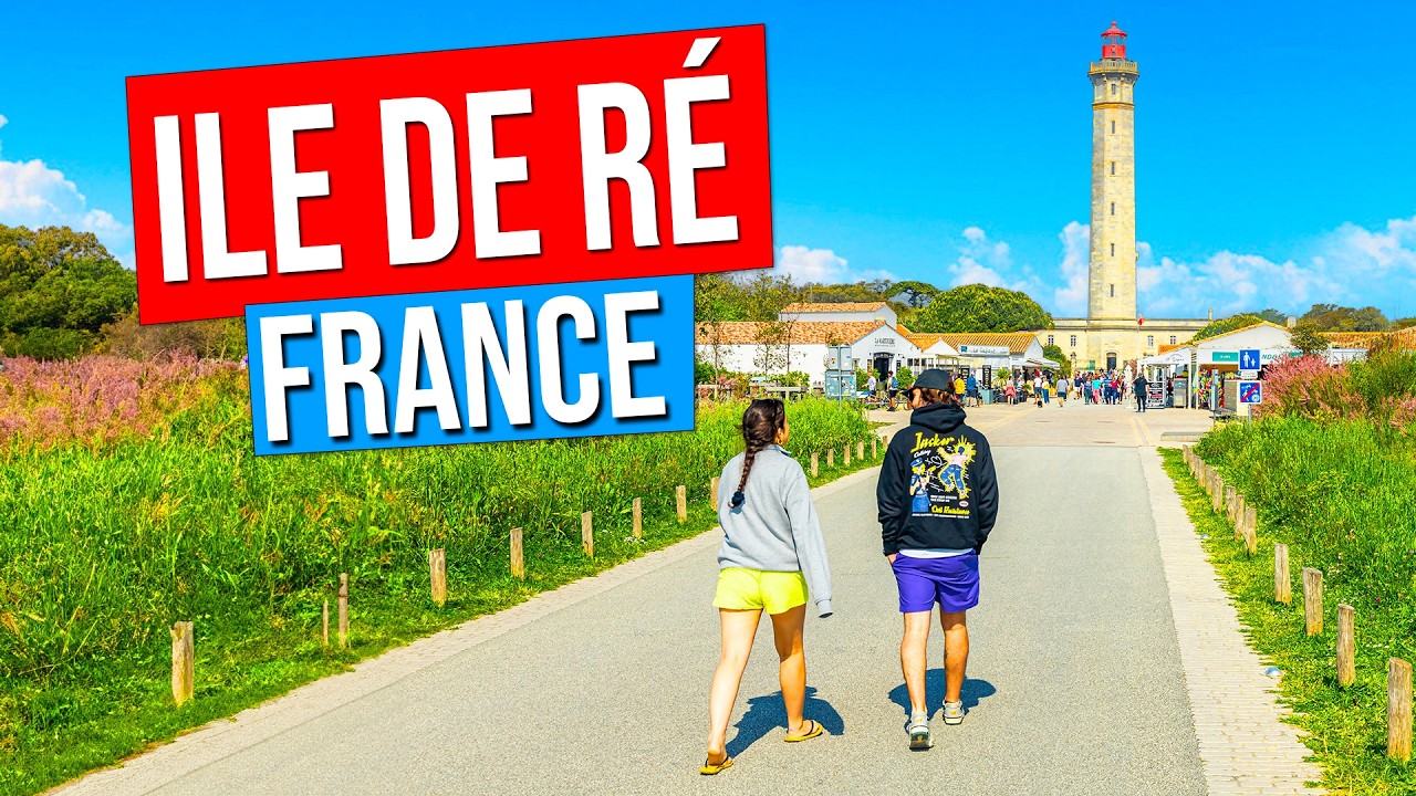 ILE DE RE - FRANCE (Tour of the island of Ile de Ré, France in 4K ...