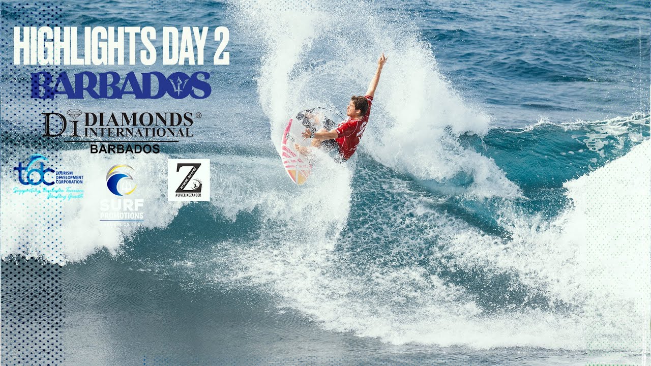 HIGHLIGHTS Day 2 // BTMI Barbados Surf Pro Presented By Diamonds ...